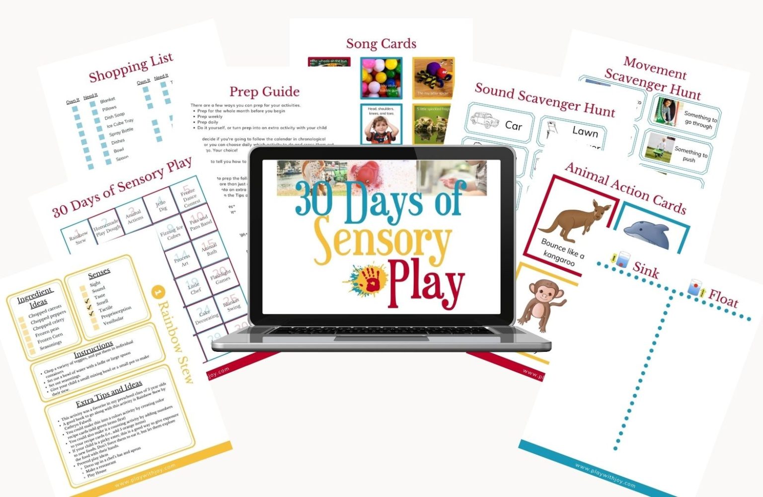 30 Days Of Sensory Play – Autism Early Learning